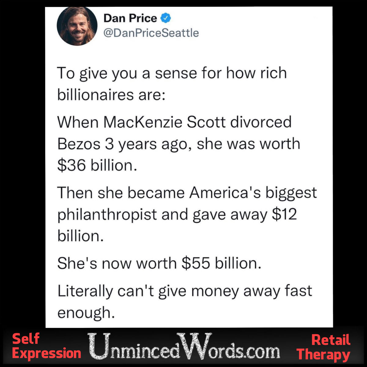 Funny Money social media post is spot on– Unminced Words