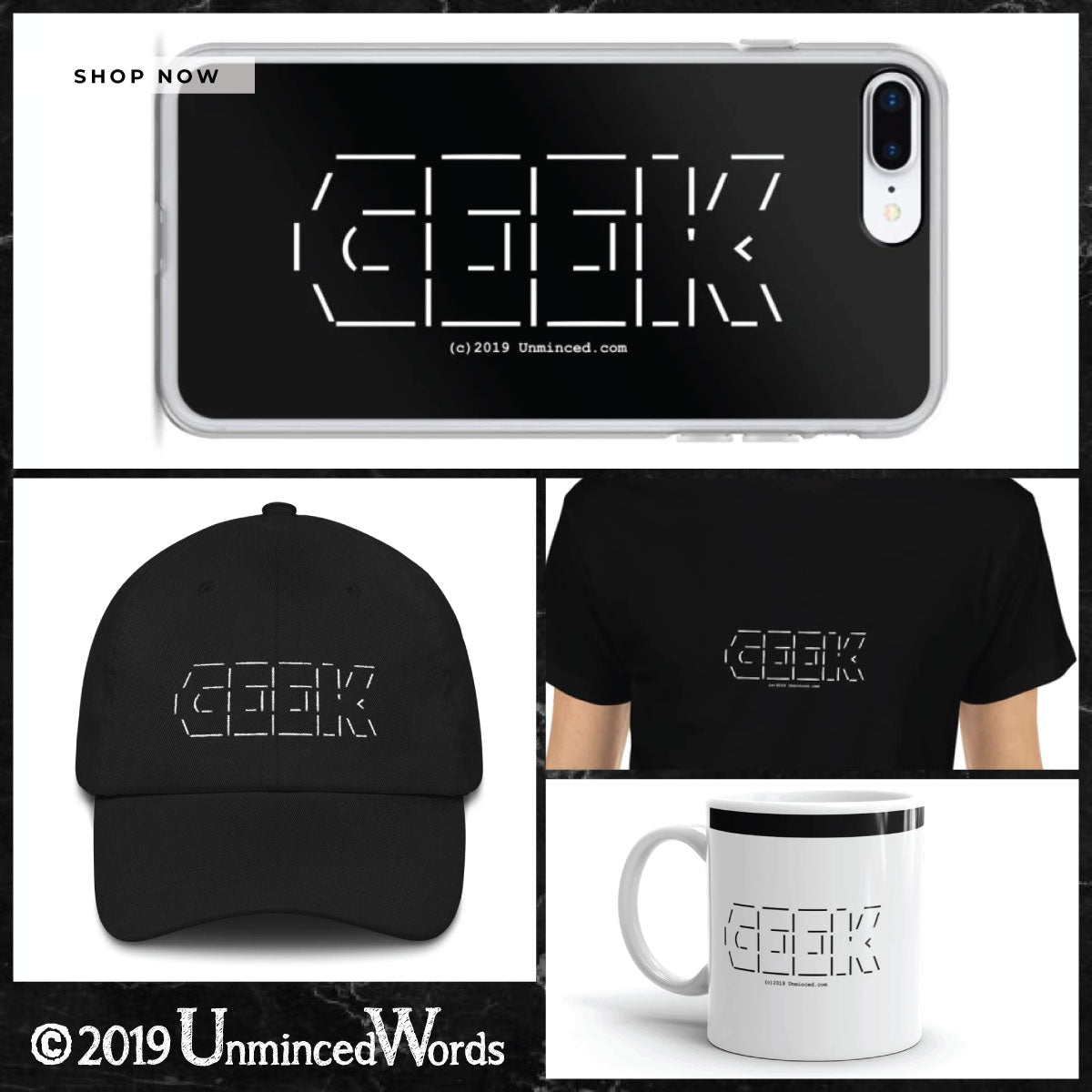 A GEEK design + the right person = a great gift– Unminced Words