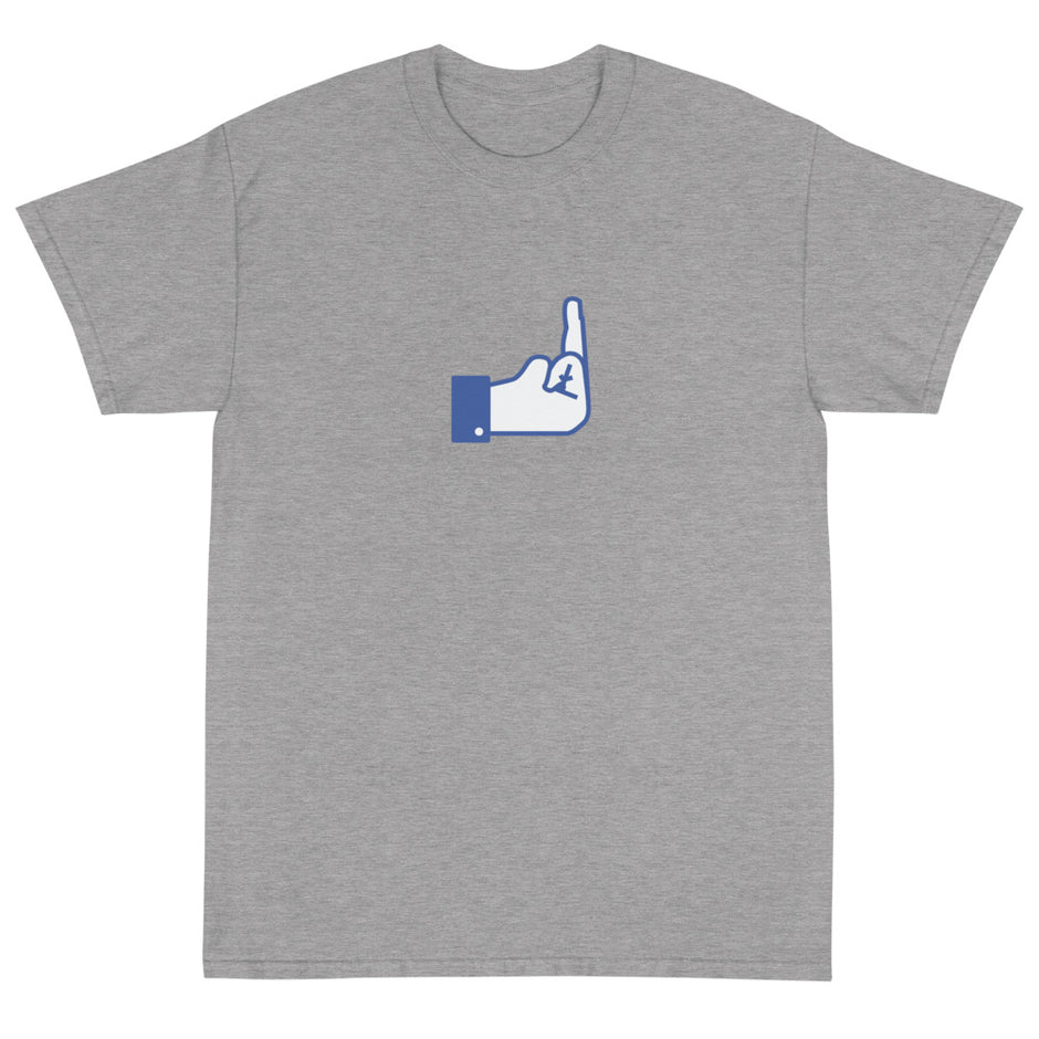 Middle Blue Finger – Unminced Words